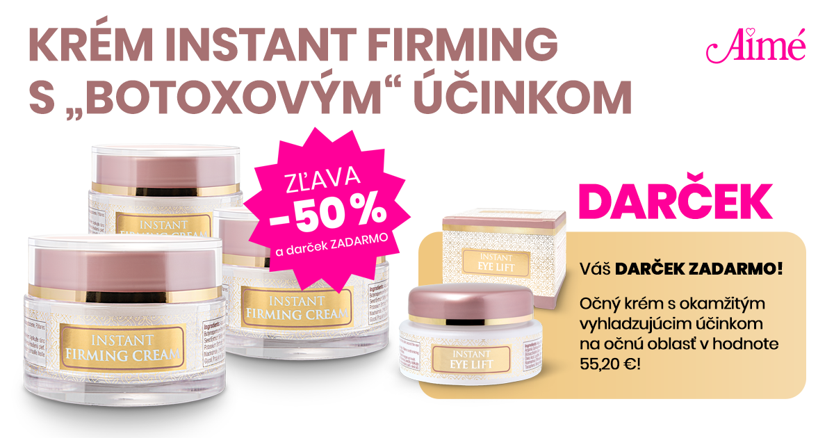 Aimé Instant Firming krém s botoxovým účinkom